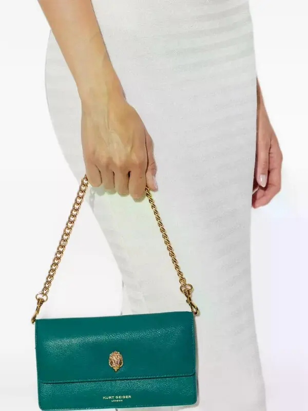 Kurt Geiger Sloane Leather Clutch Bag