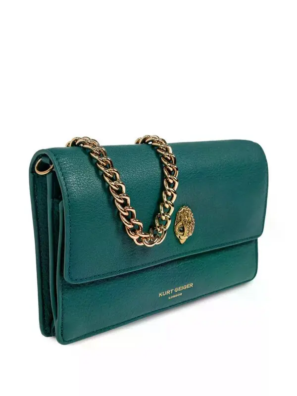 Kurt Geiger Sloane Leather Clutch Bag