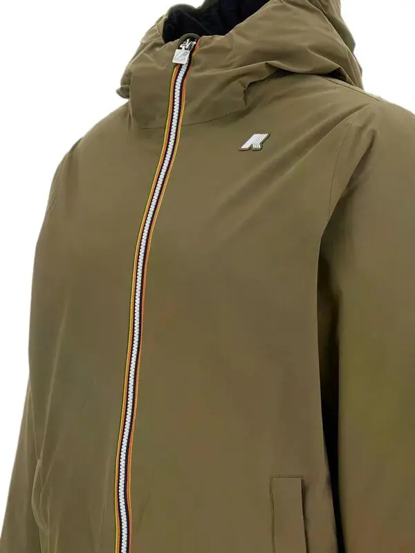 K-WAY Jacob St Warm Hooded Zip-up Jacket