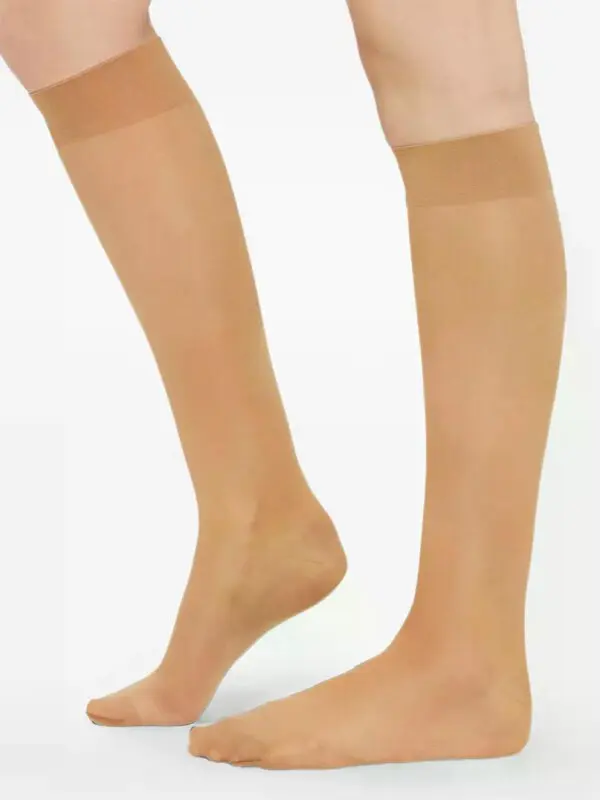 Wolford Pure Energy 30 Knee-highs - Neutrals