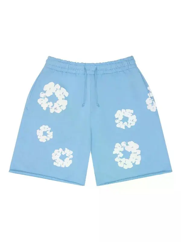 DENIM TEARS Floral Print Shorts