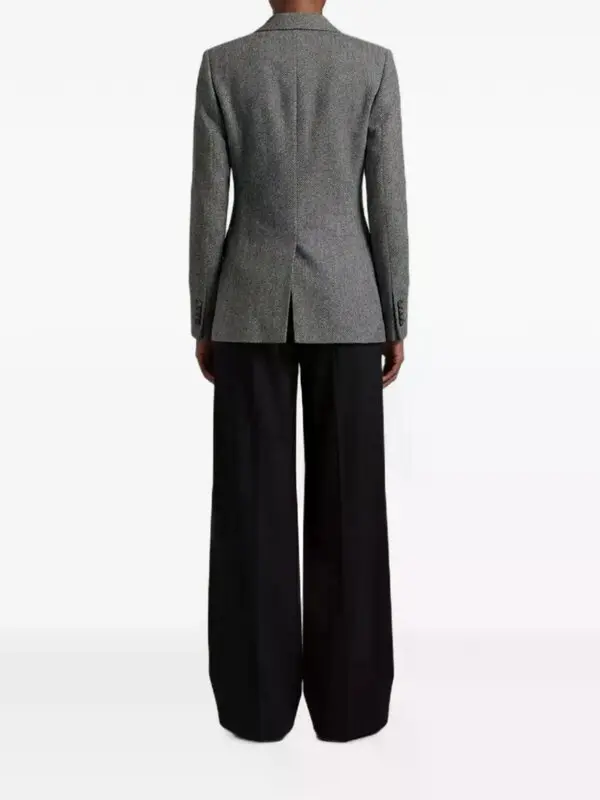 Tagliatore Paris Herringbone-pattern Double-breasted Blazer