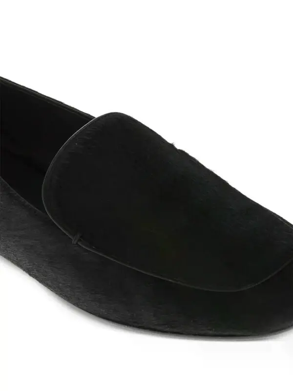 Khaite Monroe Pony Hair Loafers
