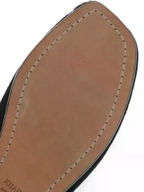 Khaite Monroe Pony Hair Loafers