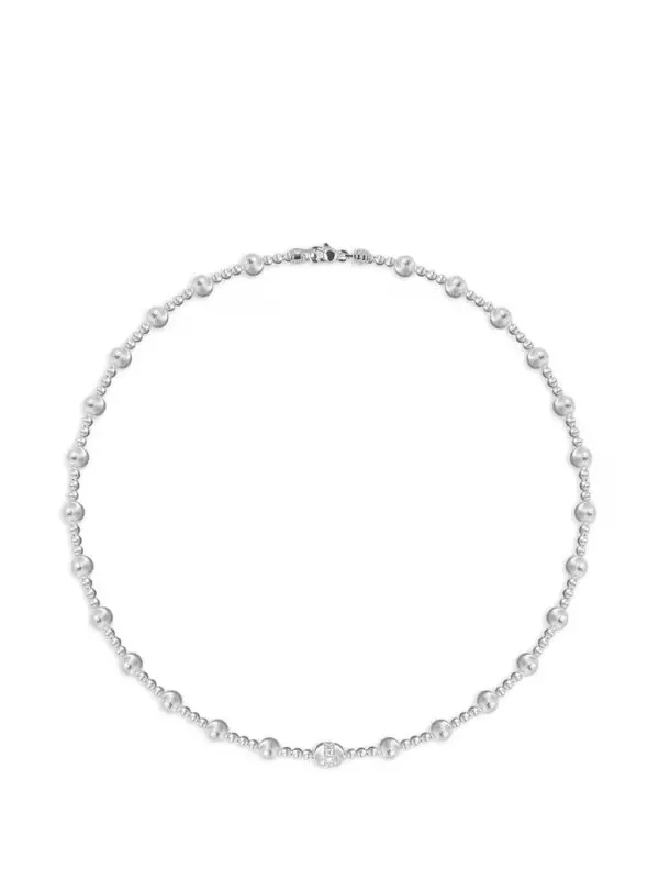 OFFICINA BERNARDI White Gold Diamond Necklace - Silver
