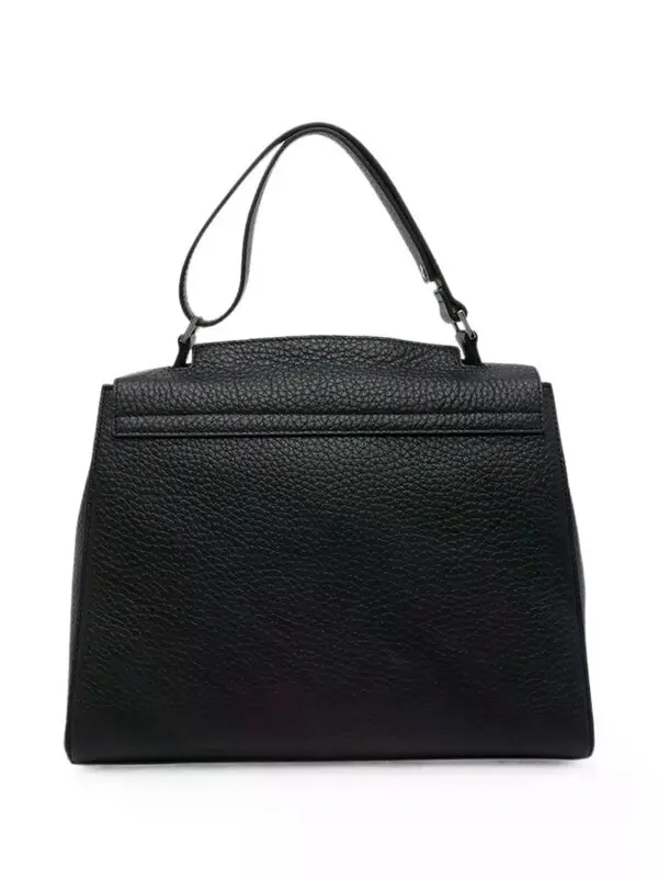 Orciani Sveva Pebbled-leather Tote Bag
