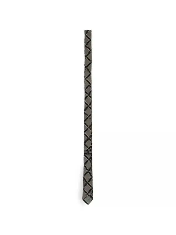 Corneliani Check Motif Neck Tie
