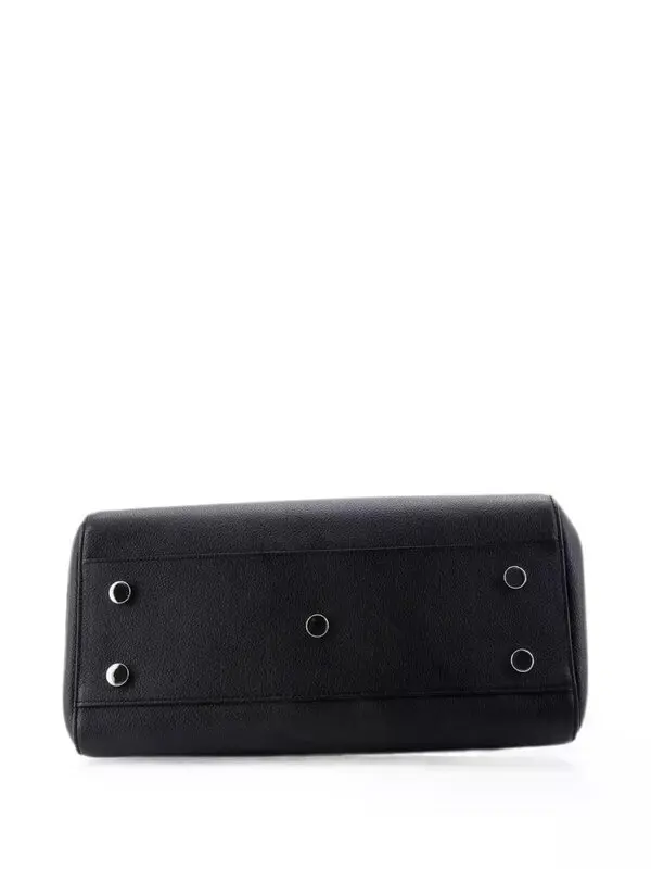 Saint Laurent Rive Gauche Cabas Leather Small Tote Bag