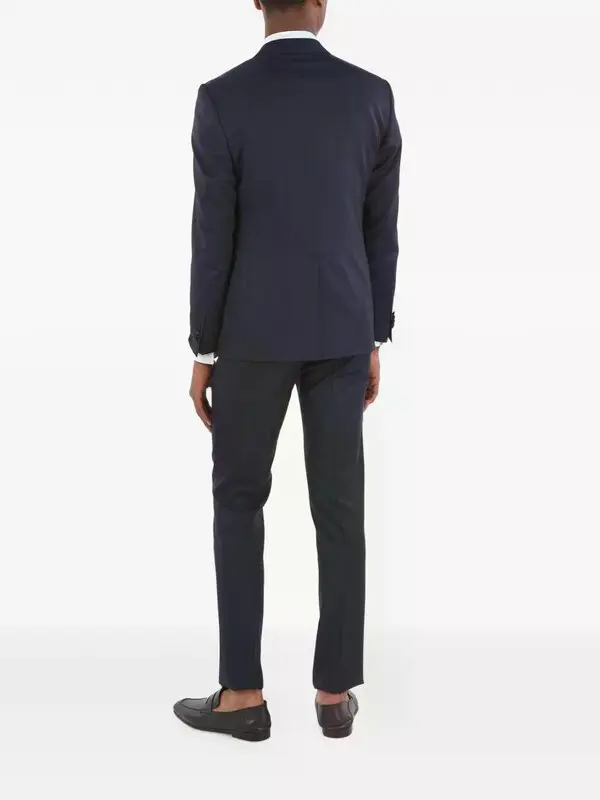 Corneliani Satin-detail Wool Three-piece Suit