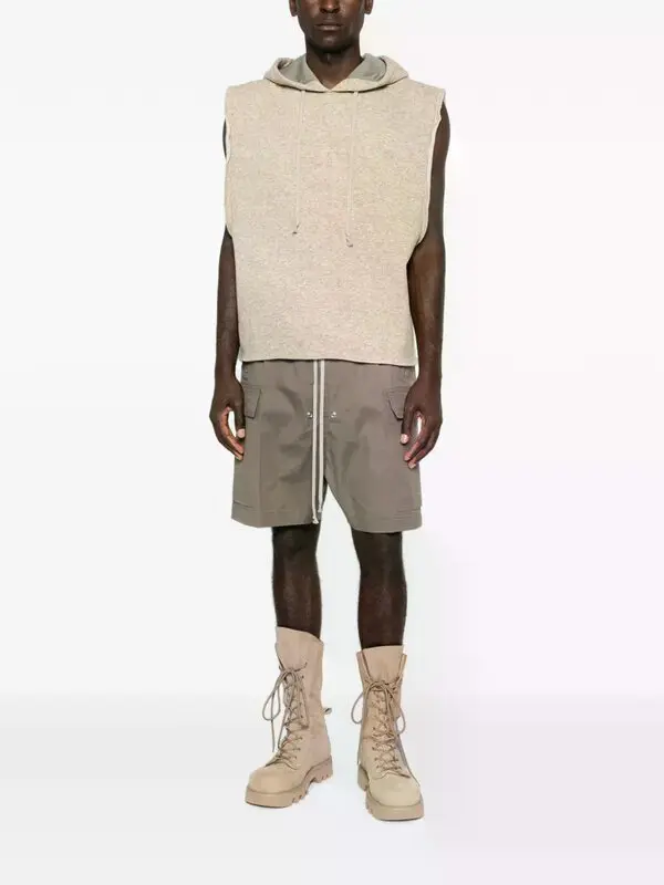 Rick Owens Cargobela Drawstring Cargo Shorts