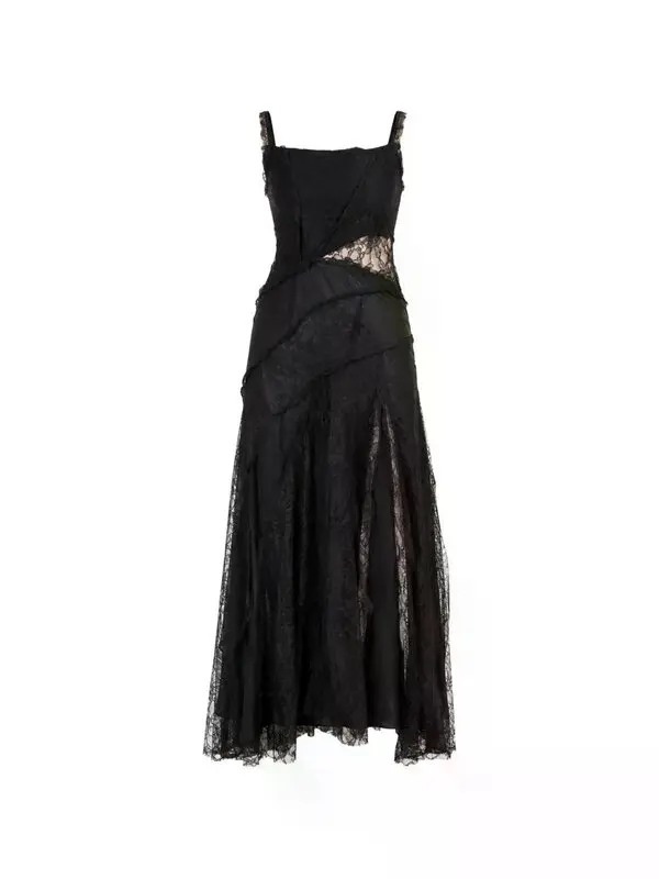 Blumarine Lace Patchwork Dress