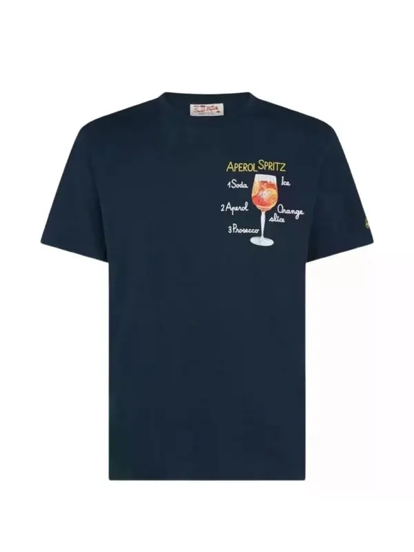 MC2 SAINT BARTH Aperol Spritz-print T-shirt
