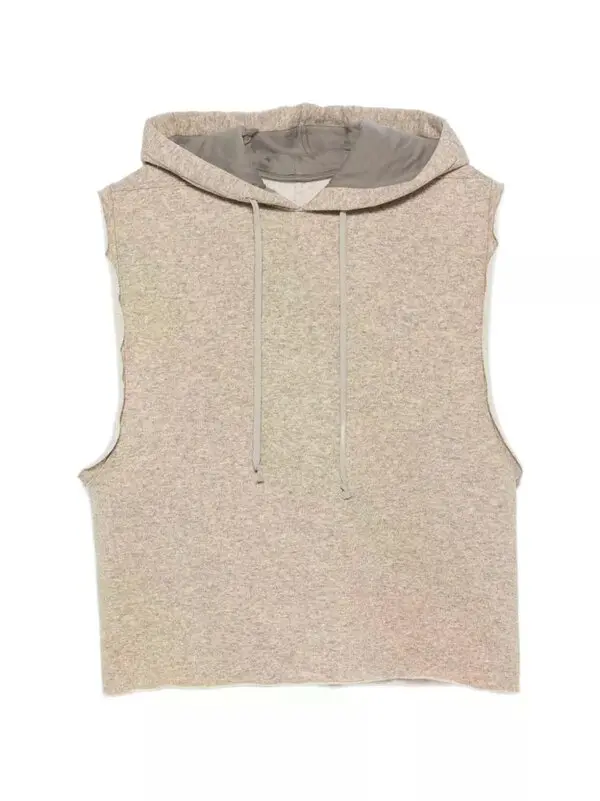 Rick Owens Sleeveless Hoodie Vest