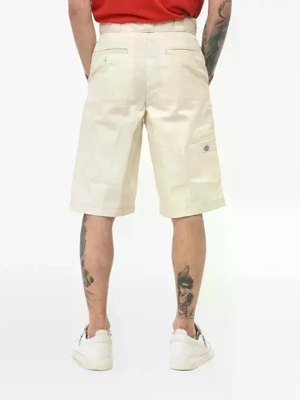 Dickies Logo-patch Belt-loop Shorts