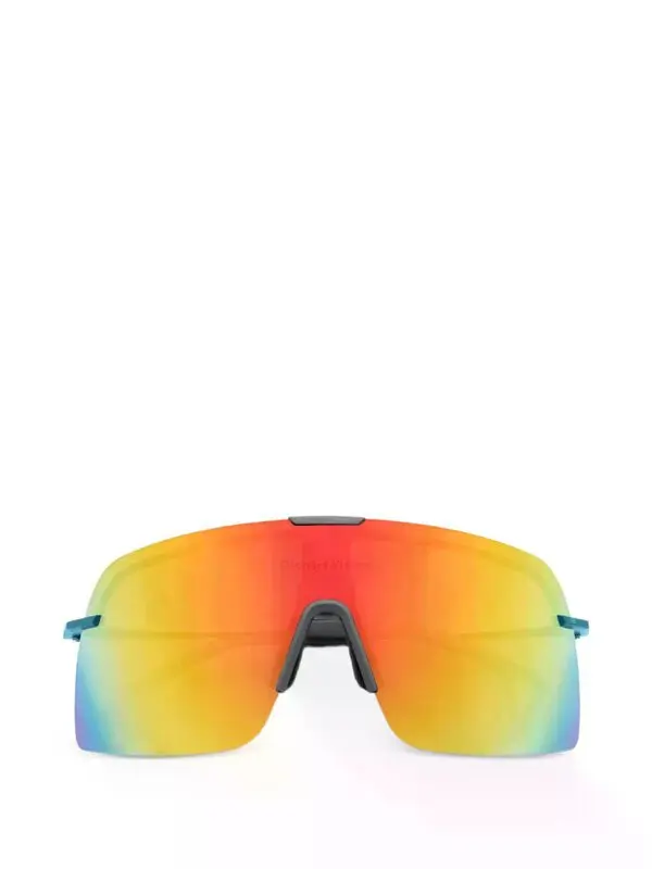 DISTRICT VISION Oversized Mirrored Lens Sunglasses
