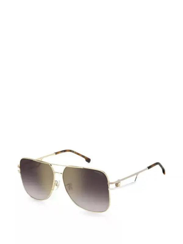 Carrera Eyewear Tone Pilot Frame Mirrored Sunglasses