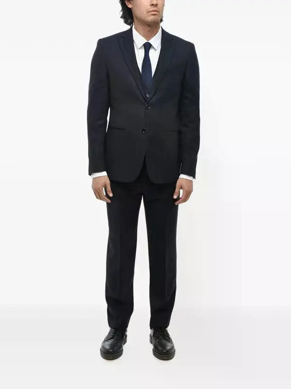 Corneliani Jacquard-weave Three-piece Suit