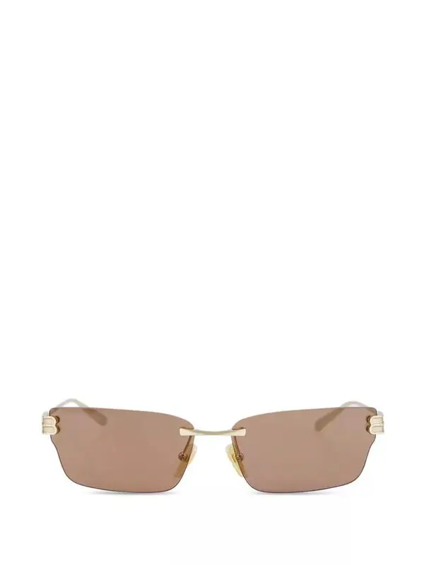 Balenciaga Gossip Bb Logo Sunglasses - Brown