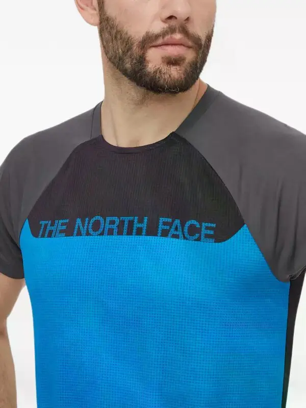 The North Face Logo Print Panelled T-shirt