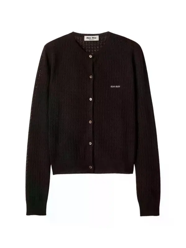 Miu Miu Cashmere And Silk Cardigan