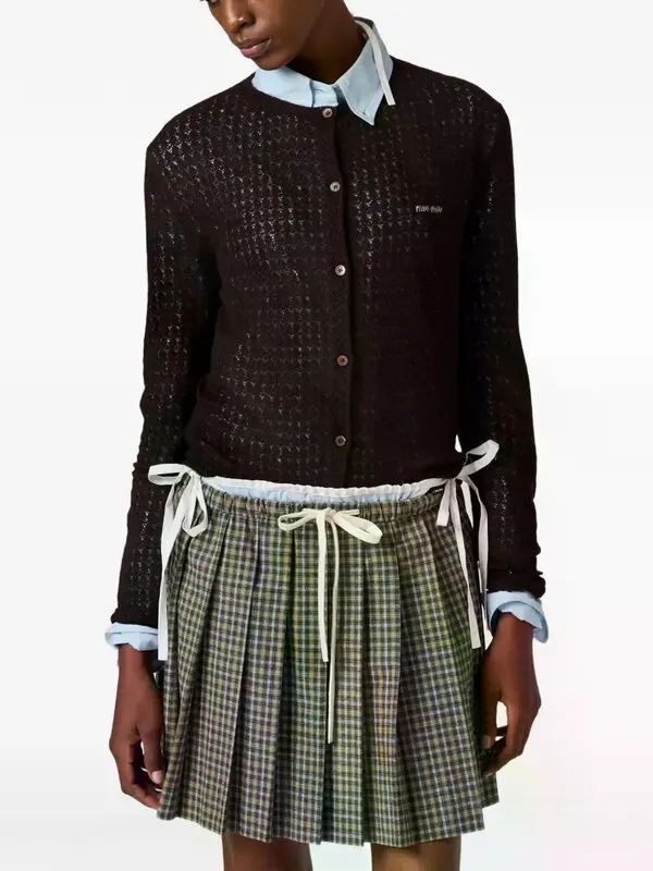 Miu Miu Cashmere And Silk Cardigan