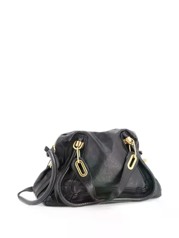 Chloé Paraty Top Handle Bag Leather Medium Satchel