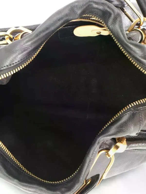 Chloé Paraty Top Handle Bag Leather Medium Satchel