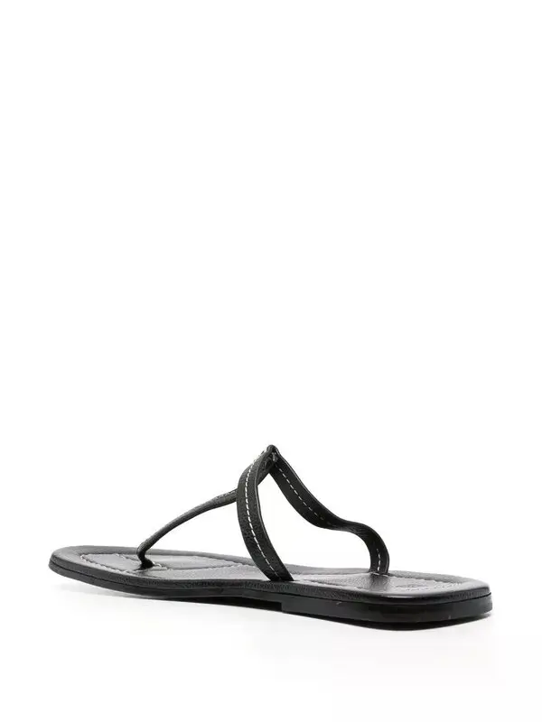 TOTEME T-bar Leather Sandals
