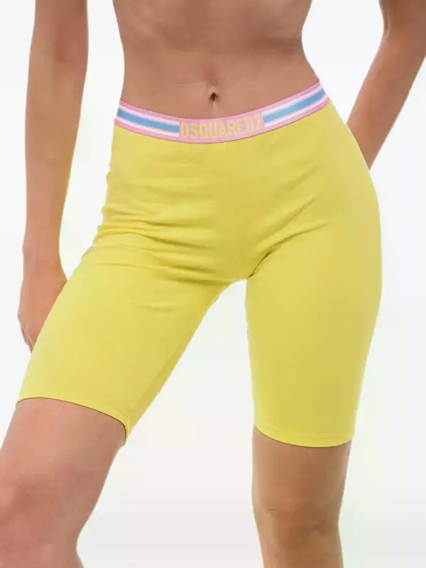 Dsquared2 Logo Waistband Cycling Shorts