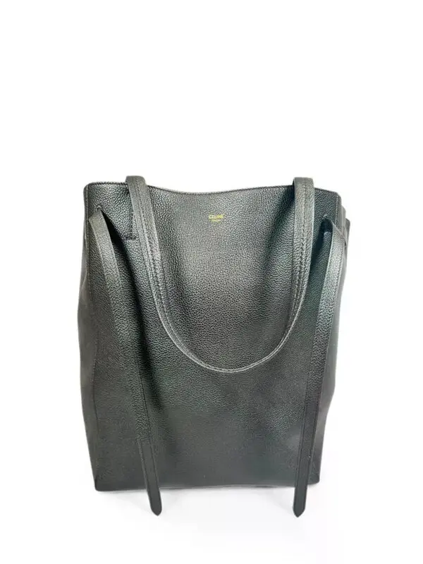 Celine 2018 Medium Cabas Phantom Leather Tote Bag