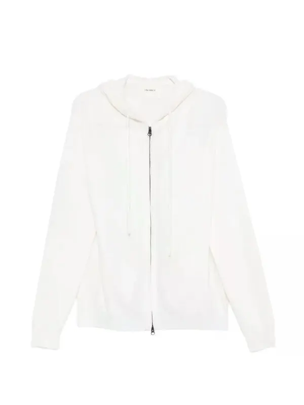 LISA YANG Emerson Zip-fastening Hoodie - Neutrals