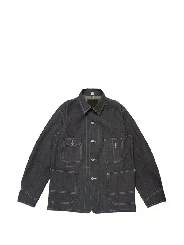 TAIGA TAKAHASHI Denim Distressed Jacket