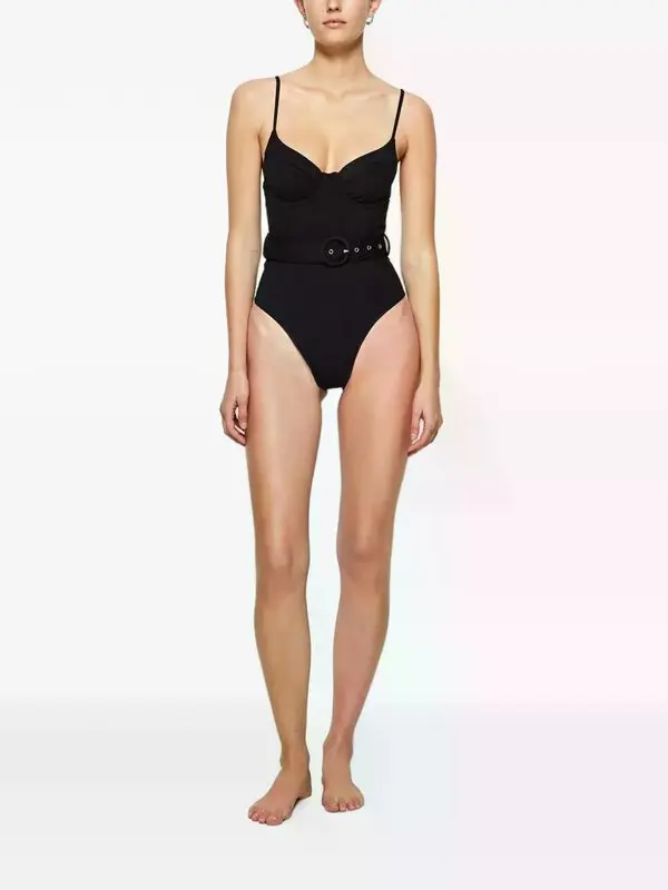 Simkhai Noa Belted Swimsuit
