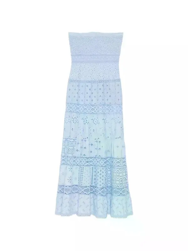 Temptation Positano Tahina Maxi Dress - Blue