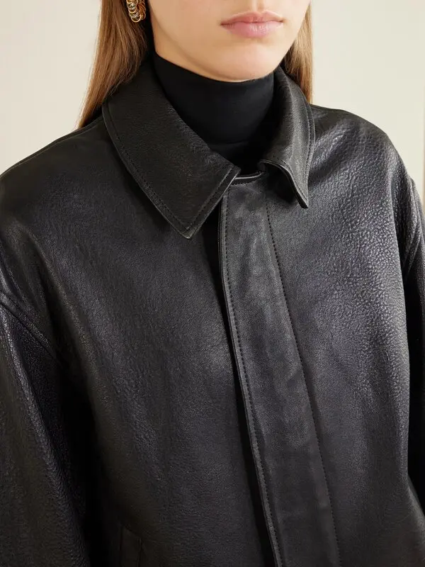 Nour Hammour Toyen Leather Jacket