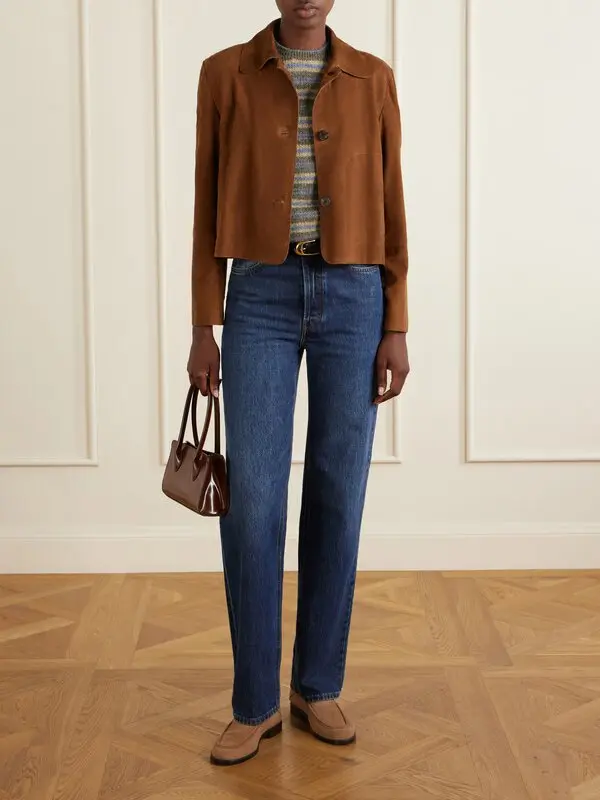 TOD'S Logo-detailed Suede Loafers