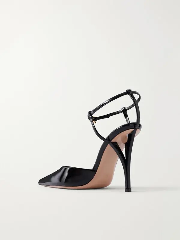 GIANVITO ROSSI Patent Leather Pumps