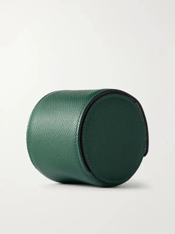 Smythson Panama Leather Single Watch Case