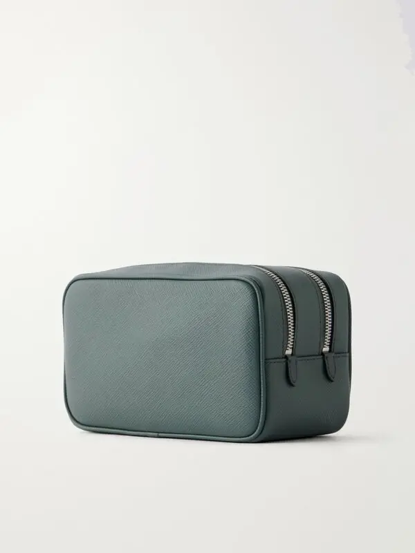 Smythson Panama Leather Jewelry Case