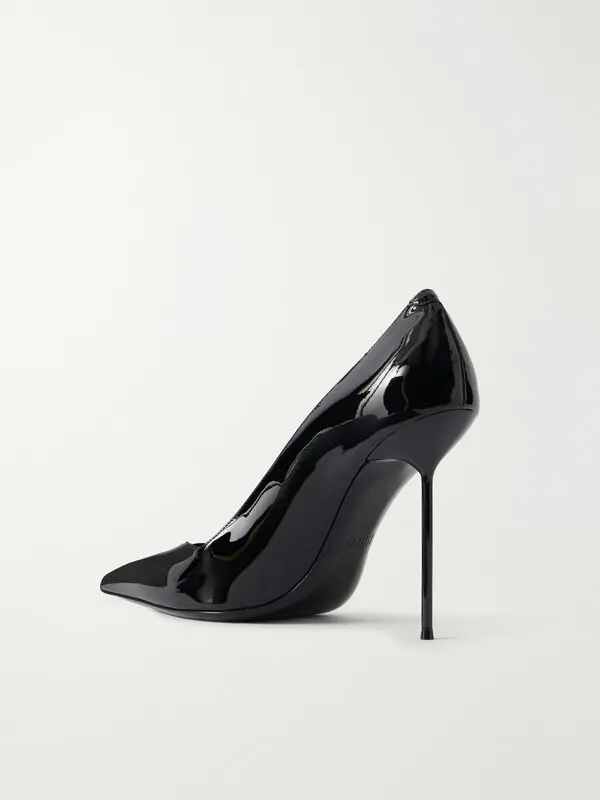 Paris Texas Lidia 105 Patent Leather Pumps - Black