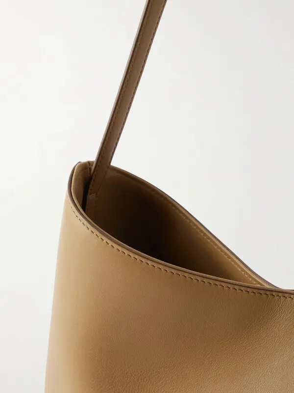 THE ROW Alma Baguette Leather Shoulder Bag