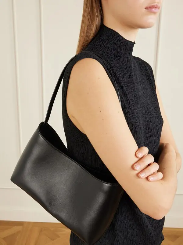 THE ROW Alma Small Leather Shoulder Bag