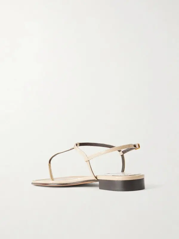 EMME PARSONS Cecilia Patent-leather Sandals
