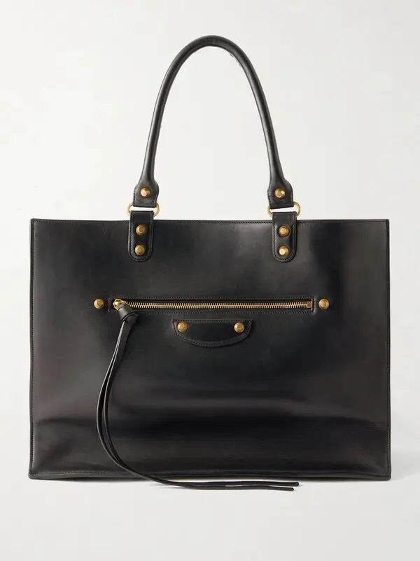 Balenciaga Le City Sleek Leather Tote