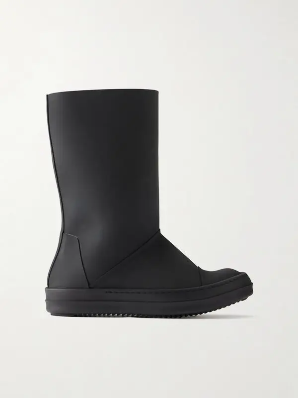 Rick Owens Leather Boots