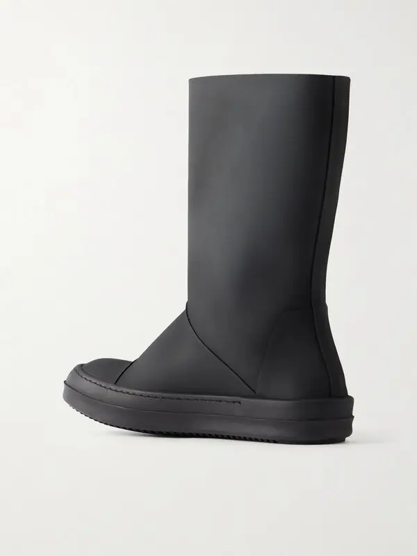 Rick Owens Leather Boots