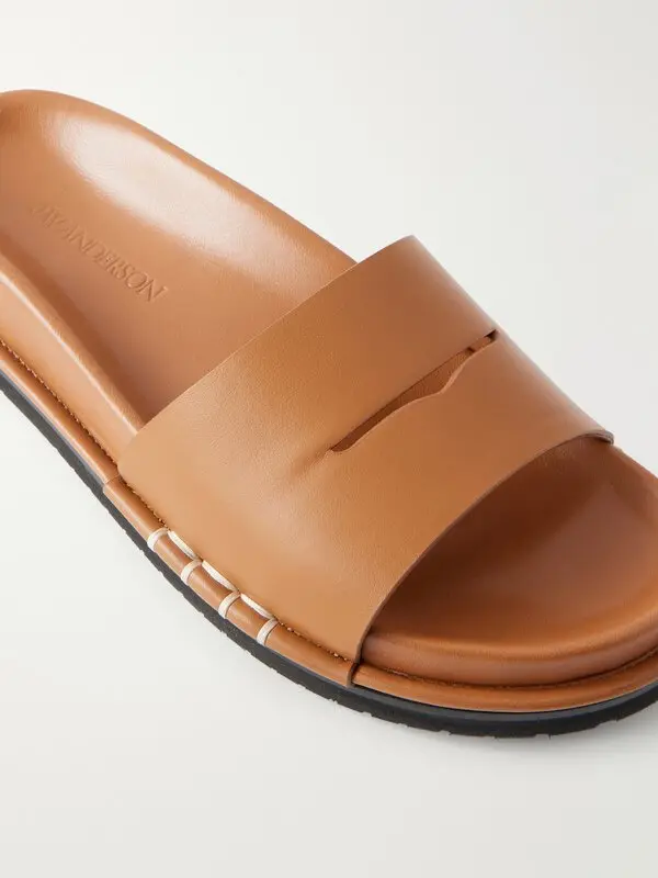 JW Anderson Fussbett Leather Slides