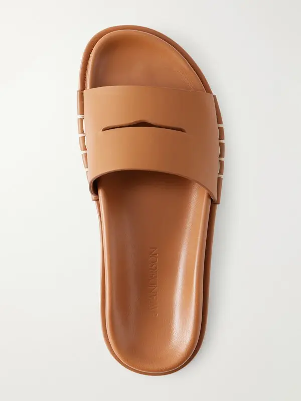 JW Anderson Fussbett Leather Slides