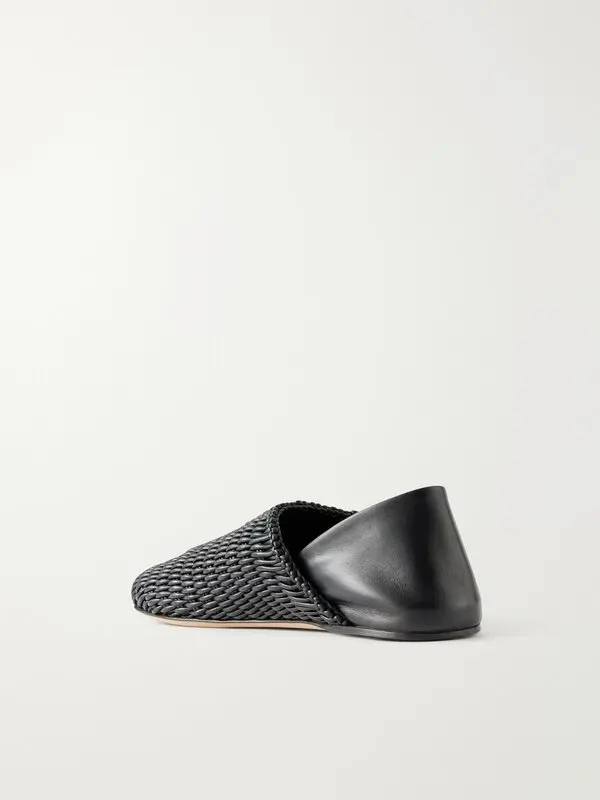 JW Anderson Woven Leather Mules