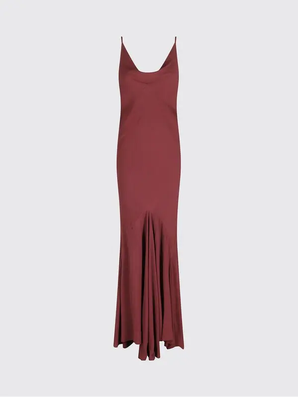 Erika Cavallini Silk Blend Maxi Dress